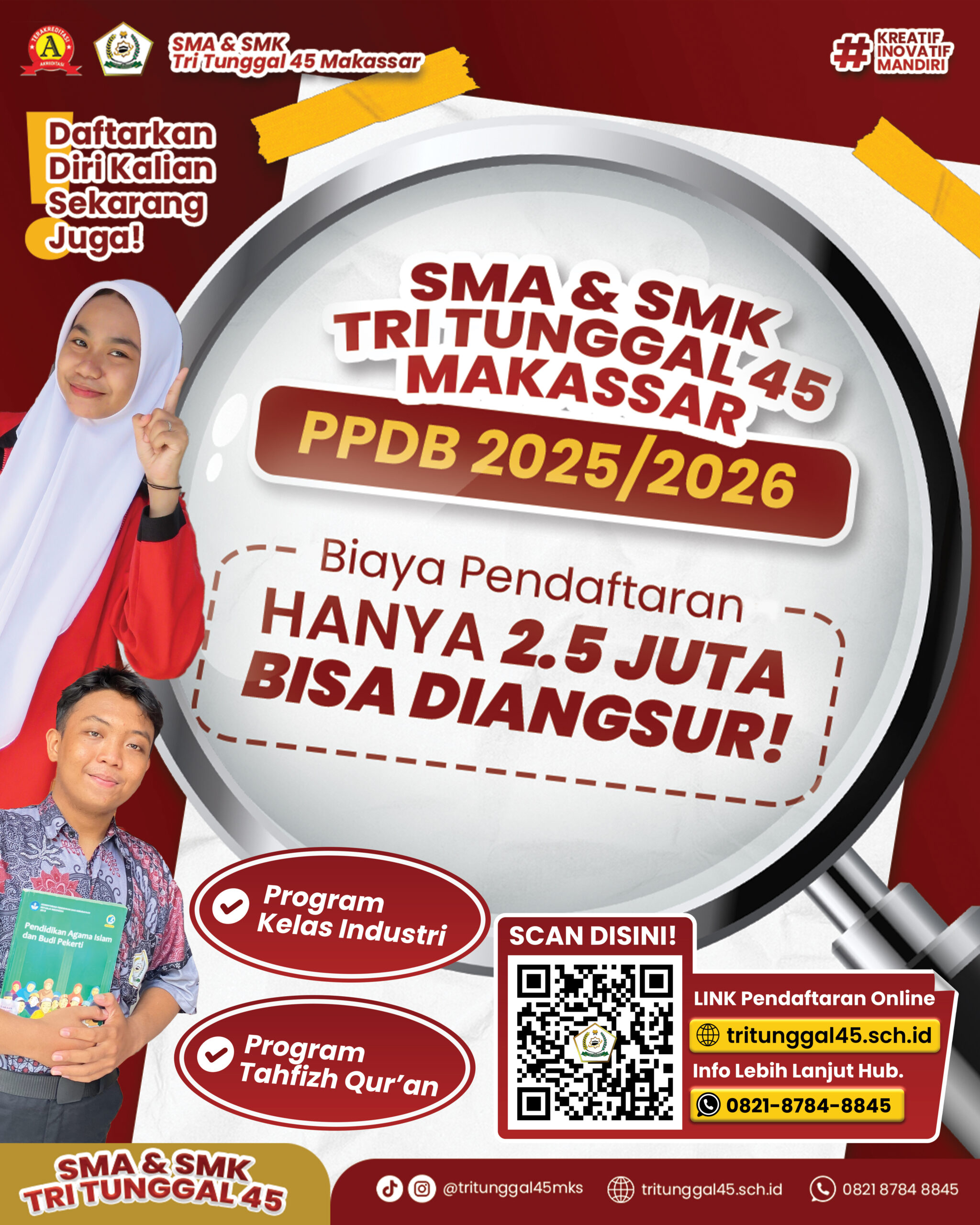 SMA & SMK Tri Tunggal 45 Makassar